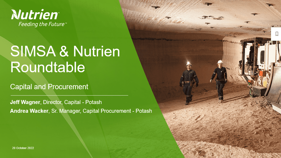 Nutrien SIMSA Roundtable Event – Largest Ever! – Saskatchewan ...
